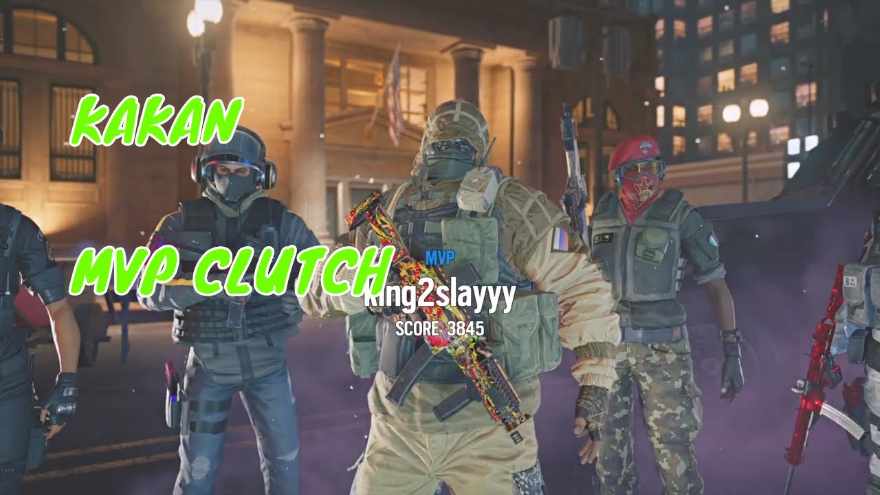 Rainbow Six Siege |KAPKAN MVP FTW - YouTube