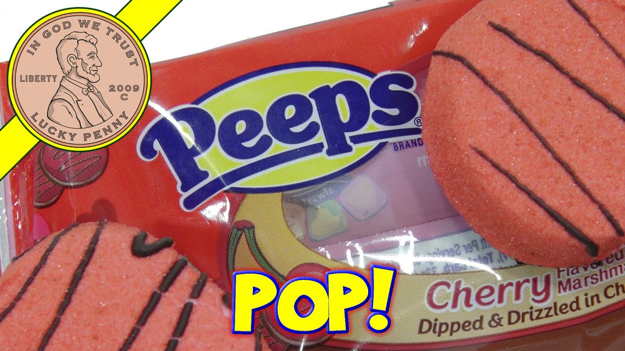 Marshmallow Peeps Chocolate Covered Cherry & Strawberry Valentine's ...