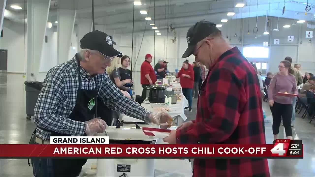 American Red Cross hosts Chili Cookoff - YouTube