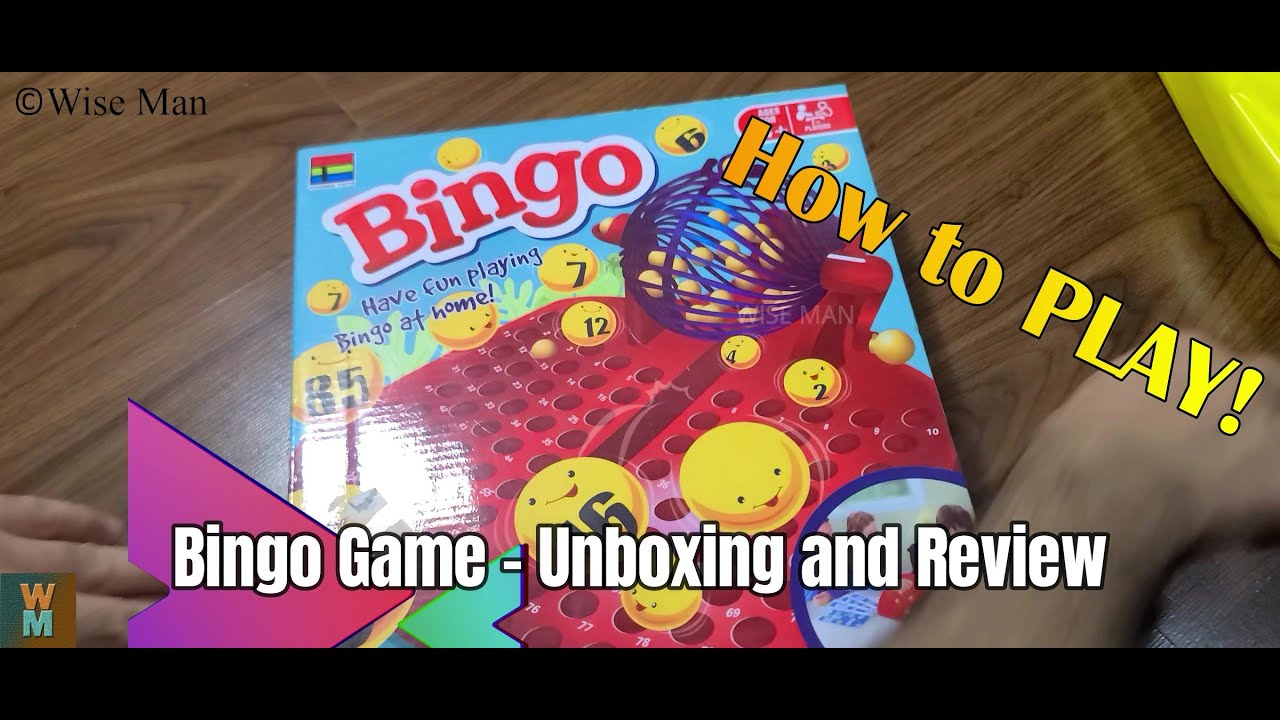 Bingo Game - Unboxing and Review - YouTube