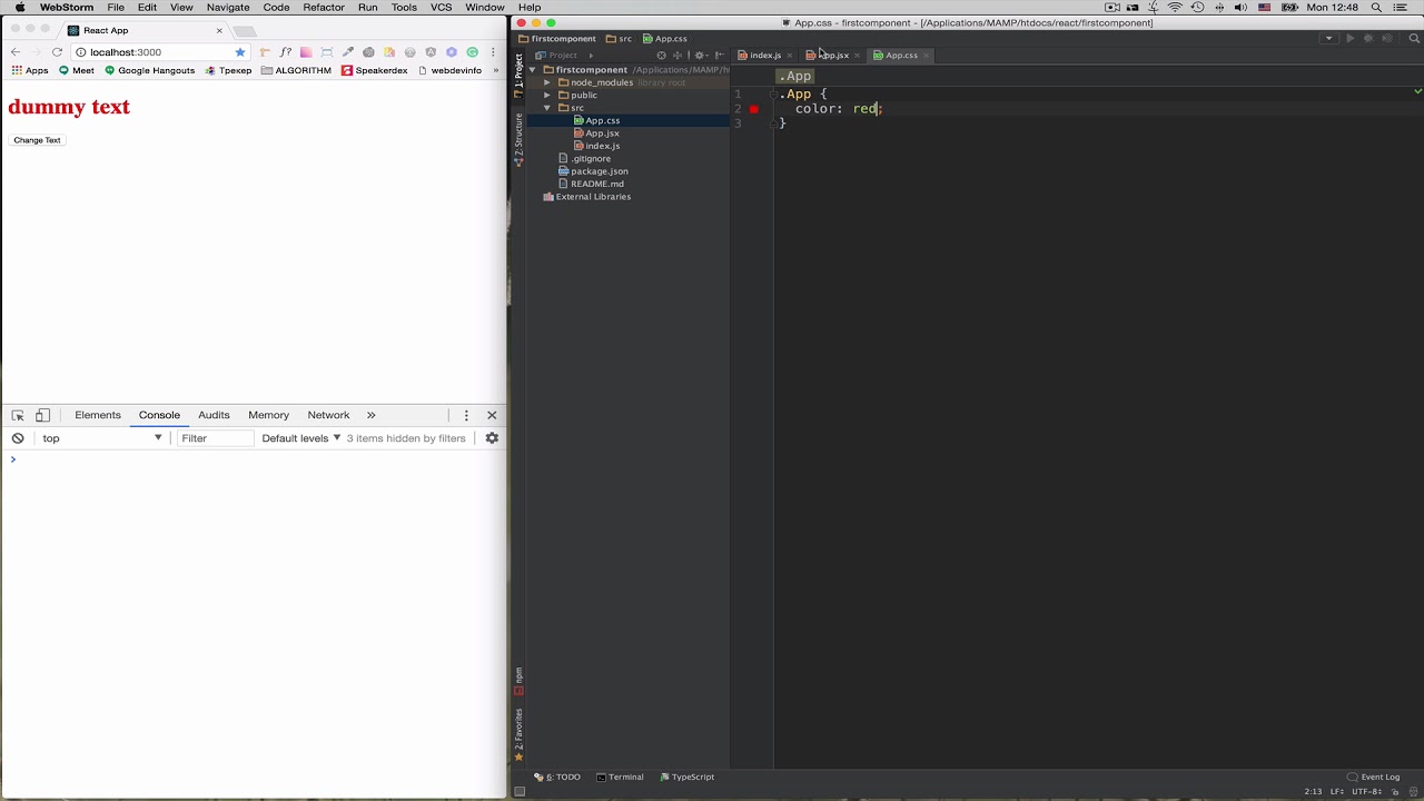 Reactjs 05 Styling Class And Id Tutorial Limba Romana Youtube