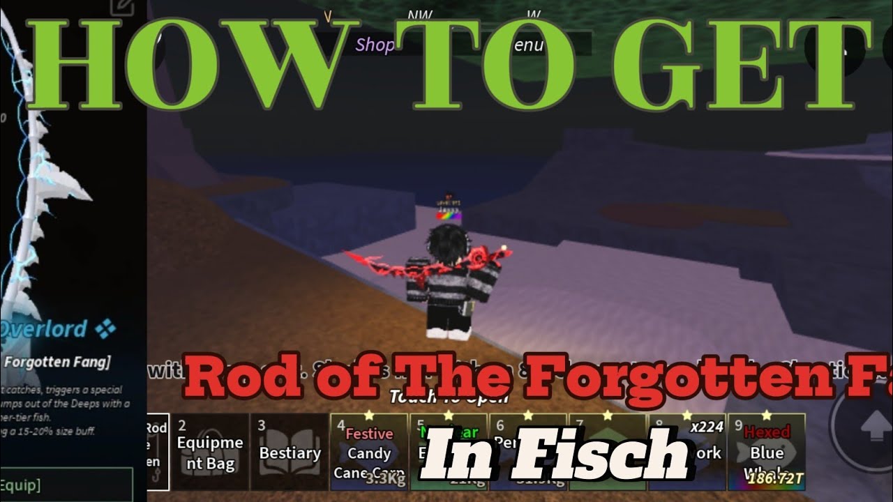 How to get Rod of the forgotten fang in Roblox fisch(easly guide) - YouTube