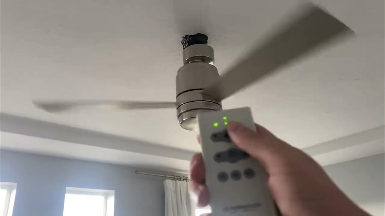 Fanimation "Pylon" Ceiling Fan - YouTube