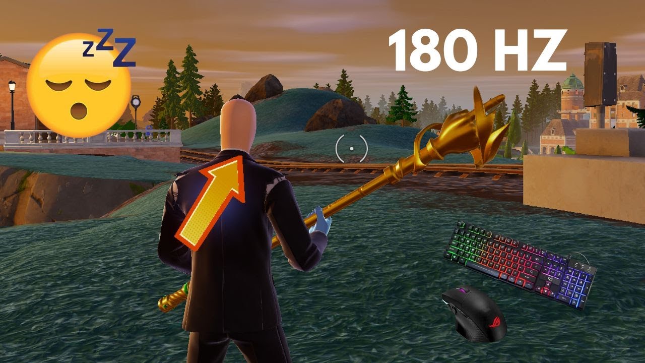 (30 MINS) 180 HZ Fortnite Chill Keyboard ASMR😴Battle Royale🏆🤩 - YouTube