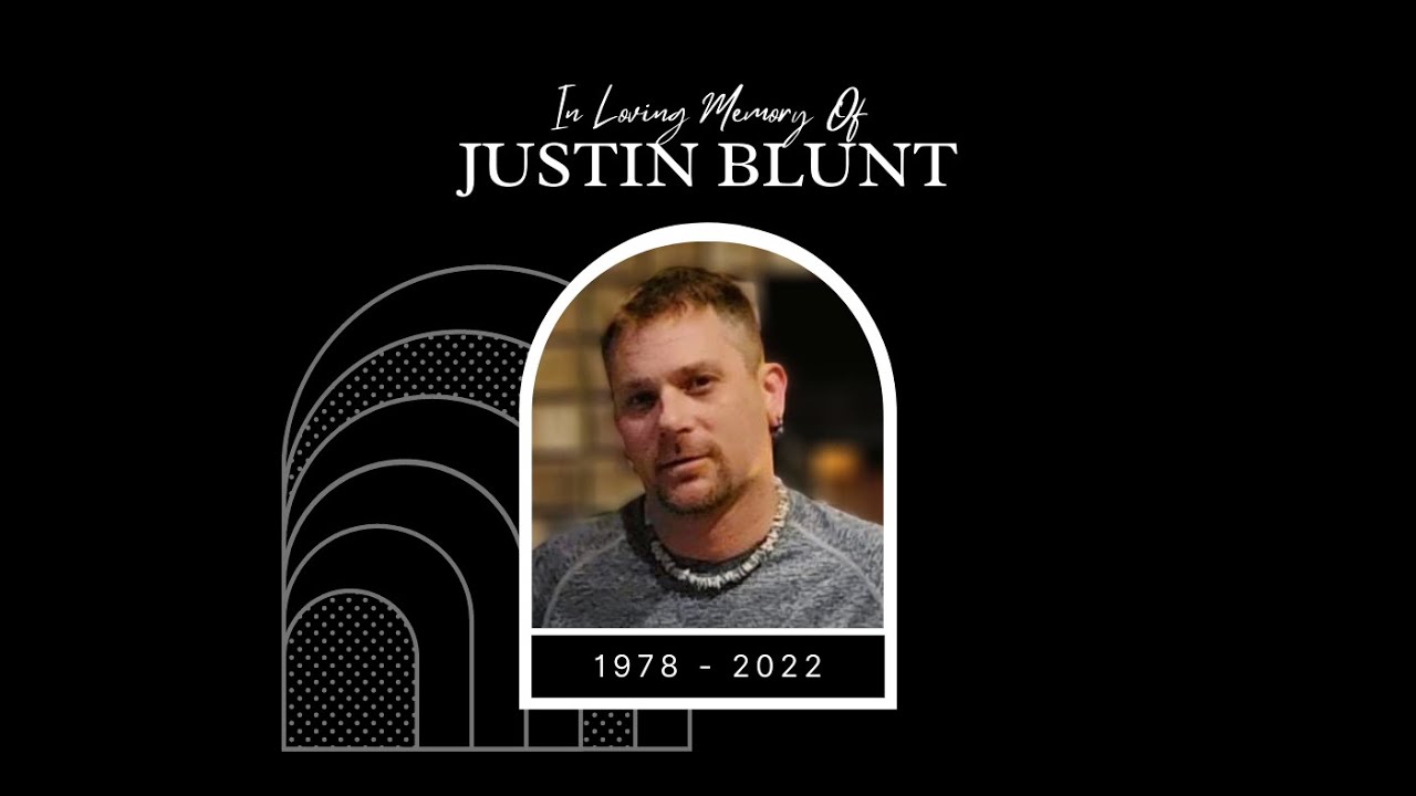 Justin Blunt Funeral Slideshow - YouTube