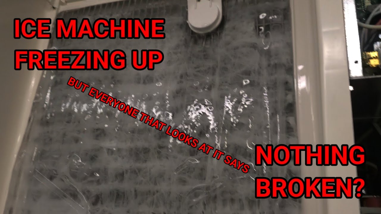 MANITOWOC ICE MACHINE FREEZES UP BUT NOBODY CAN FIND ANYTHING WRONG ...