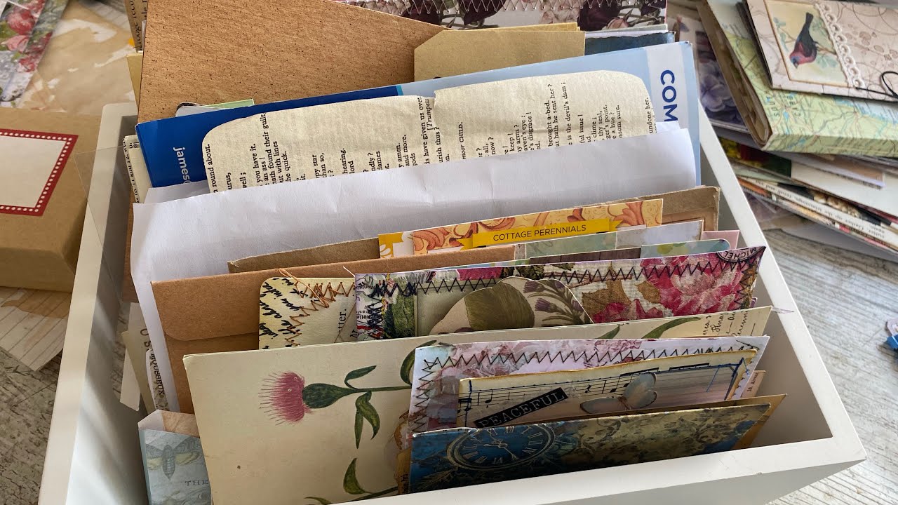 Saturday sort it out-can I get this box of part made ephemera sorted ...