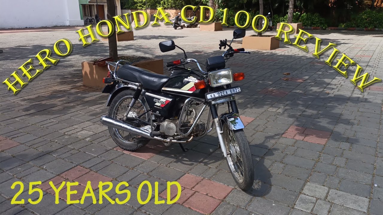 HERO HONDA CD 100 REVIEW (MODEL 2000) - YouTube