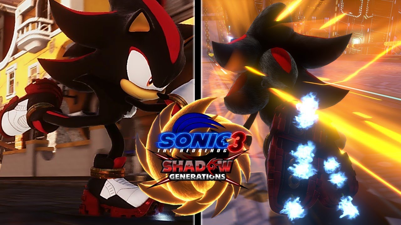 Shadow Generations, but with his Movie Counterpart Inspired Gear! - YouTube