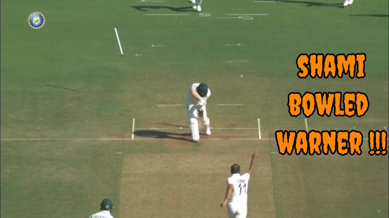🔥🔥Warner bowled by Mohammad Shami || shami out warner ||🥇Fastest 🇮🇳 ...