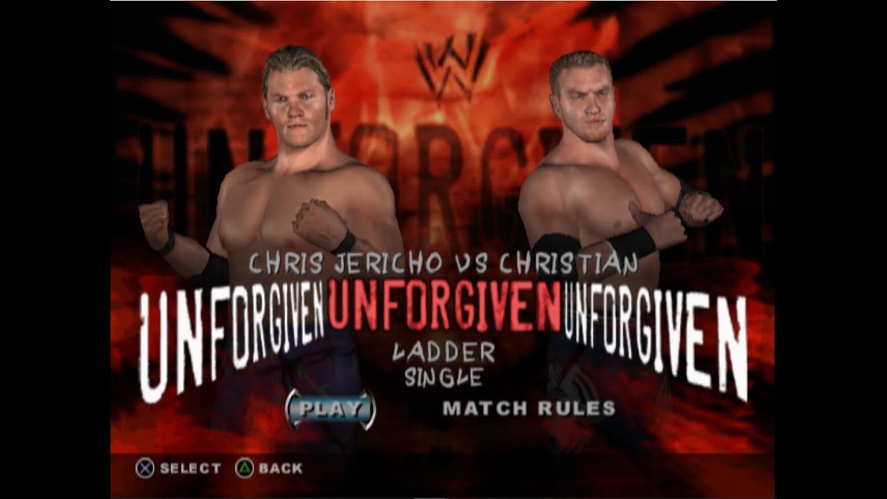 WWE - Chris Jericho vs. Christian - Ladder match (ALL COM) - Unforgiven ...
