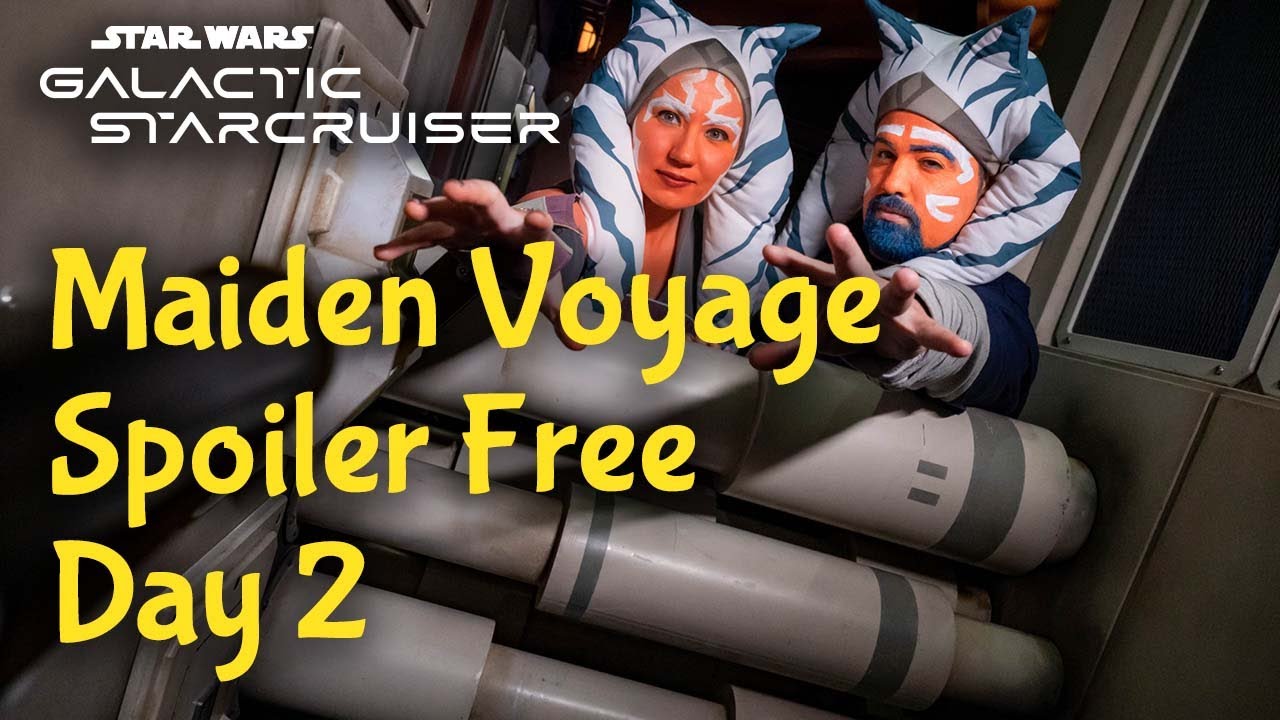 Day 2 Spoiler-Free Vlog - Star Wars: Galactic Starcruiser Maiden Voyage ...