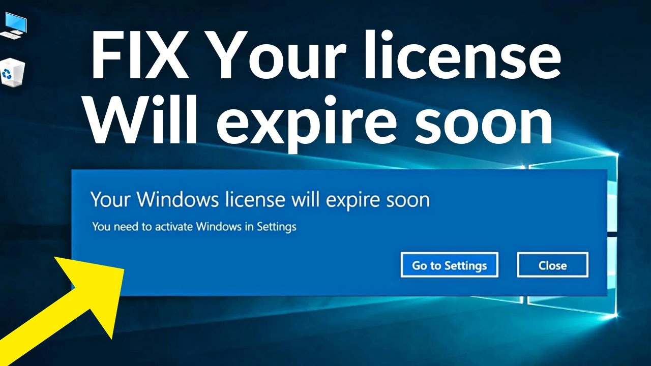 How to fix your windows license will expire soon windows 10 | How To ...