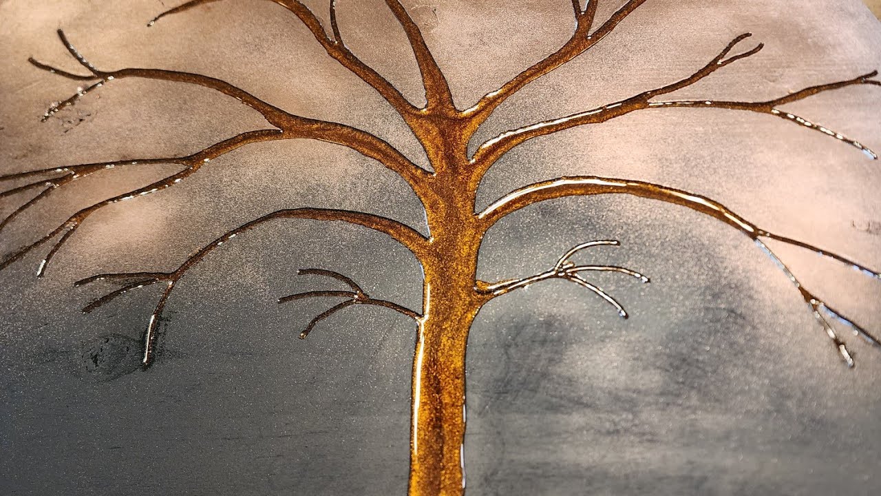 Unique Tree Of Life Epoxy Table - YouTube