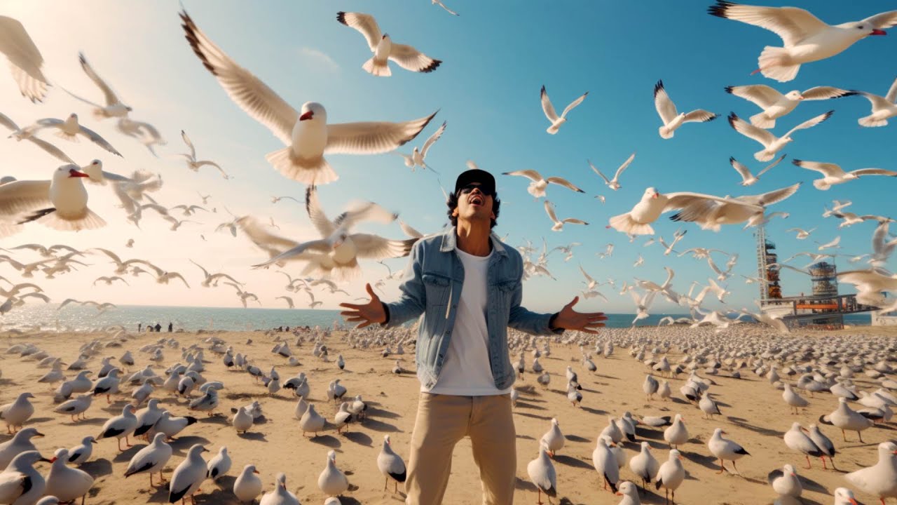 Seagulls will stop at nothing | | Best Zach King Tricks - Compilation ...