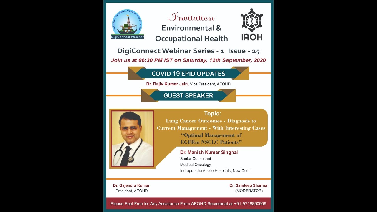 Lung Cancer Outcomes - Dr. Manish Kumar Singhal - YouTube