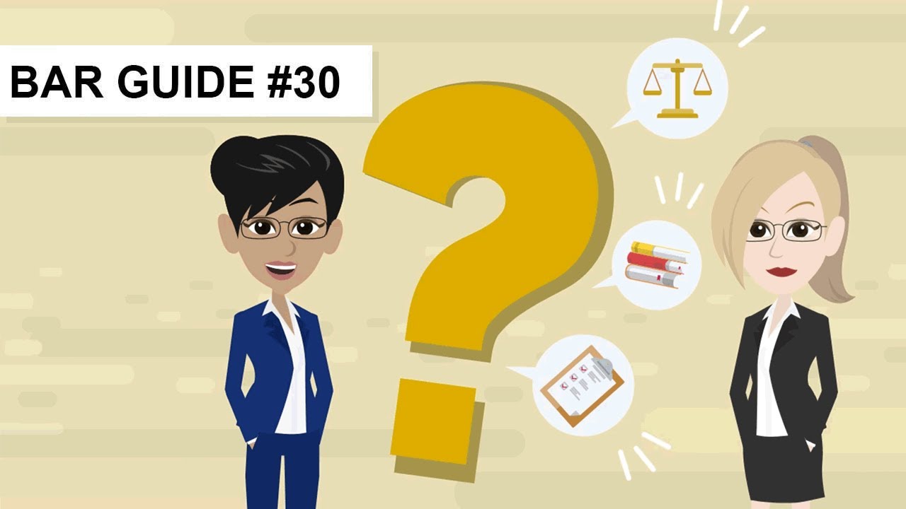 Bar Guide #30 - Crucial Questions - YouTube