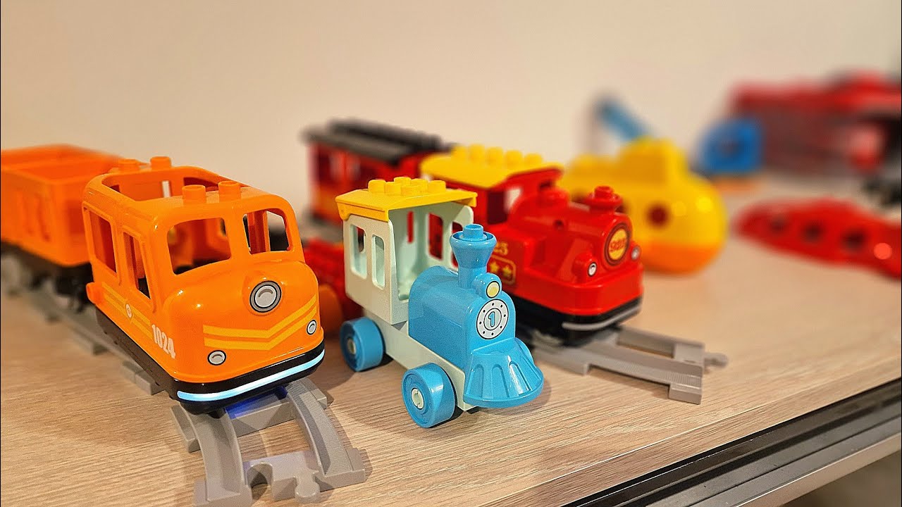 Lego train steam train lego duplo play with trains electric trains toys ...