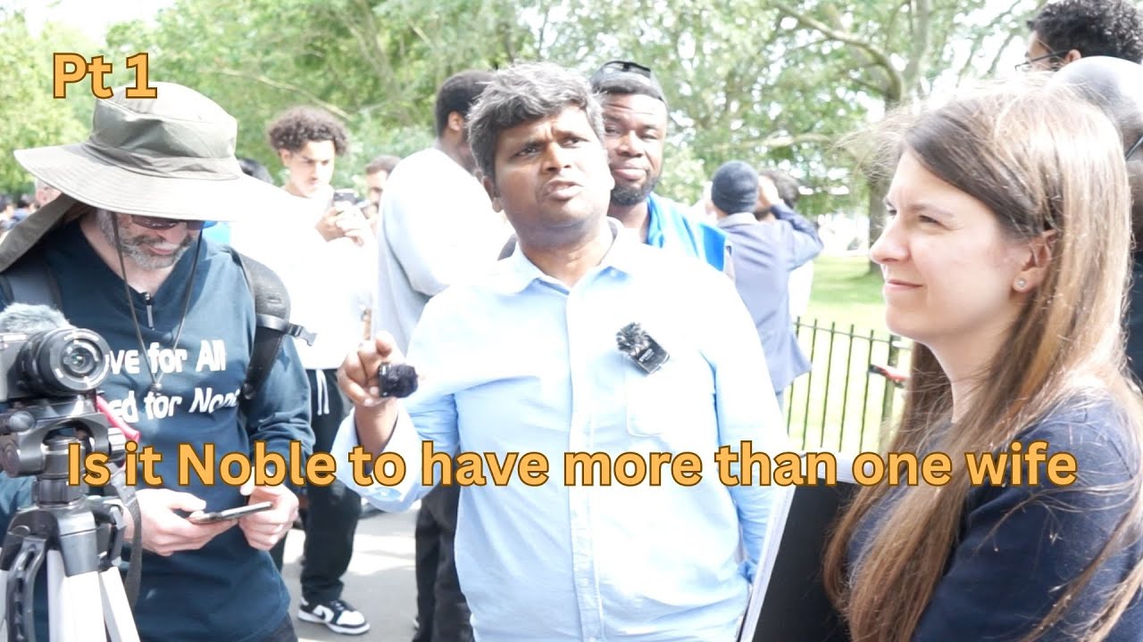 Is it noble to have more than one wife: Arul ft muslim/speakers corner ...