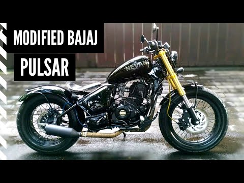 Modified Bajaj Pulsar Into Bobber 🔥 By Kojay Garage Custom Classic ...
