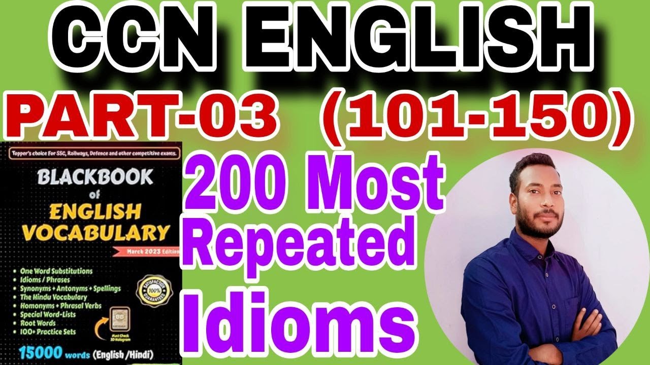 Blackbook 200 most repeated Idioms (101-150) | Blackbook Idioms | repeated Idioms |learn ...