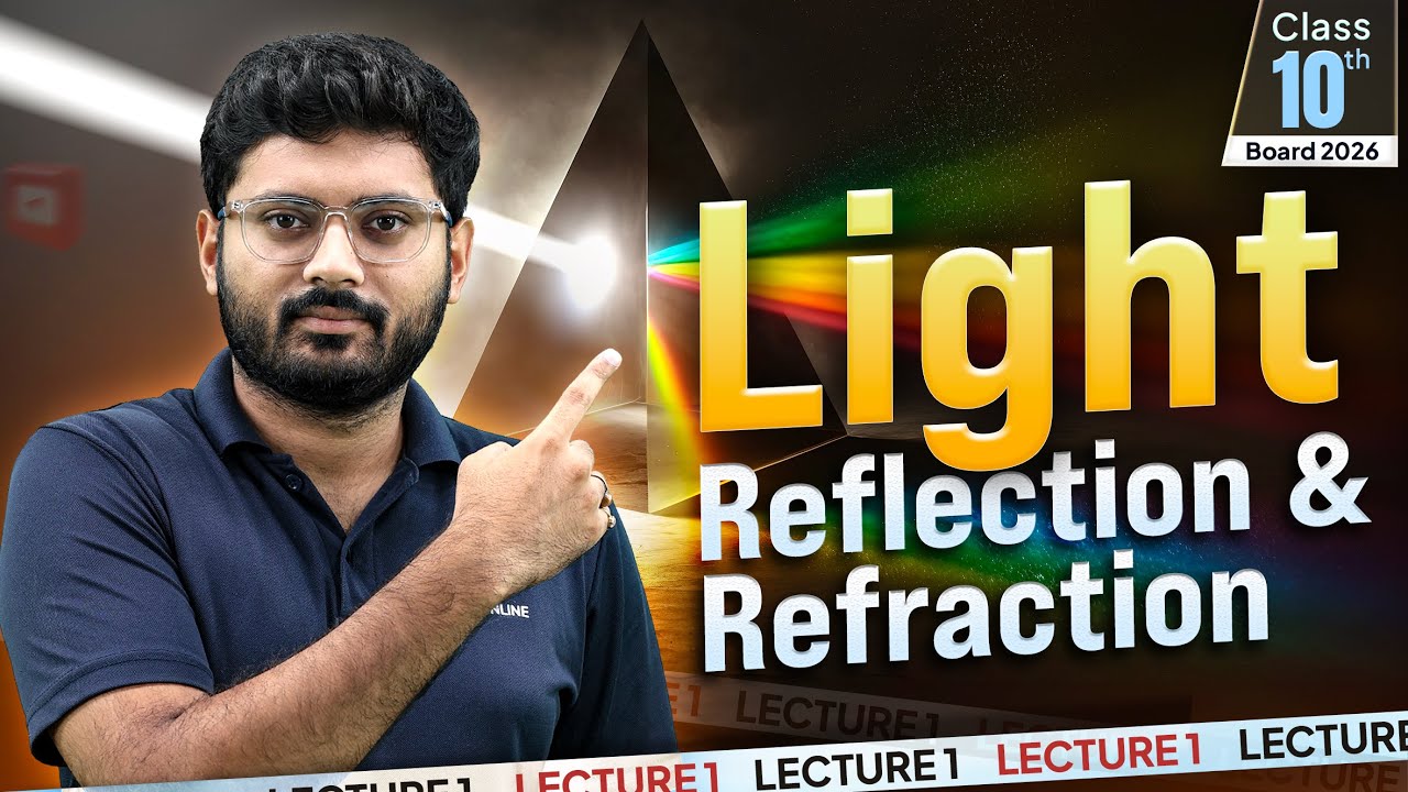 Light: Reflection & Refraction Made Super Easy | Class 10 Physics ...