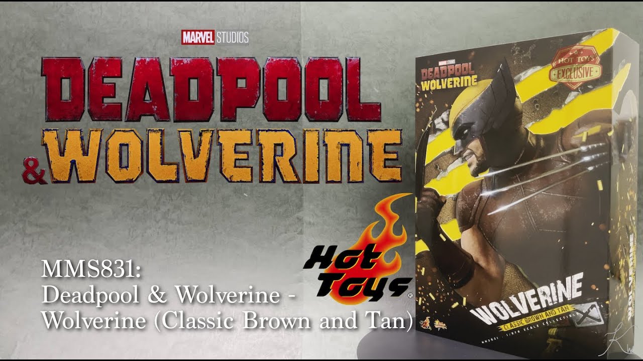 Hot Toys MMS831 Wolverine (Deadpool & Wolverine)(Classic Brown and Tan ...