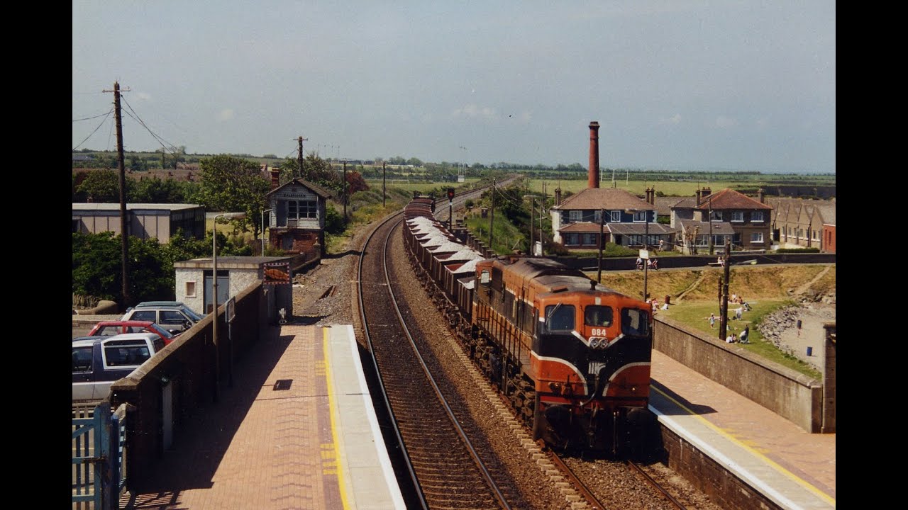 Trains Balbriggan, Skerries & Malahide 1998 - YouTube