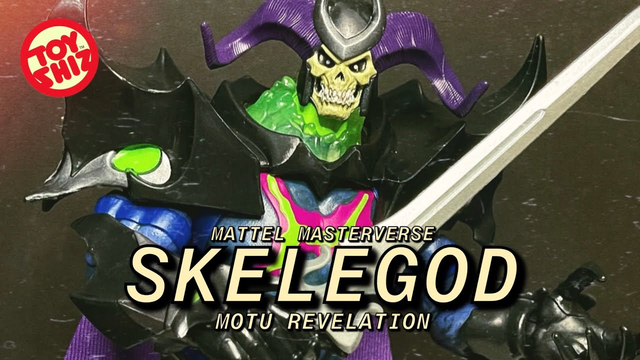 2021 DLX Masterverse SKELEGOD | MOTU Revelation by Mattel - YouTube