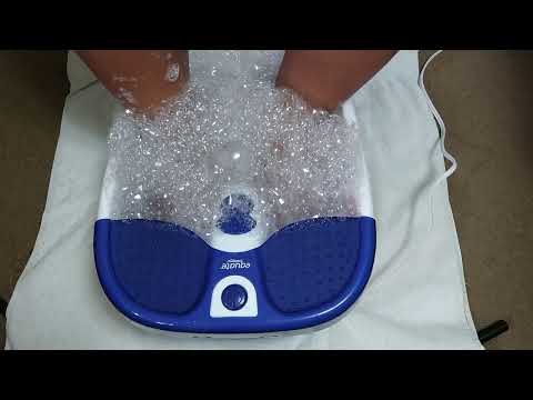 Trying Out My New Bubble Massage Foot Bath 👀+ At Home Pedicure🦶🦶