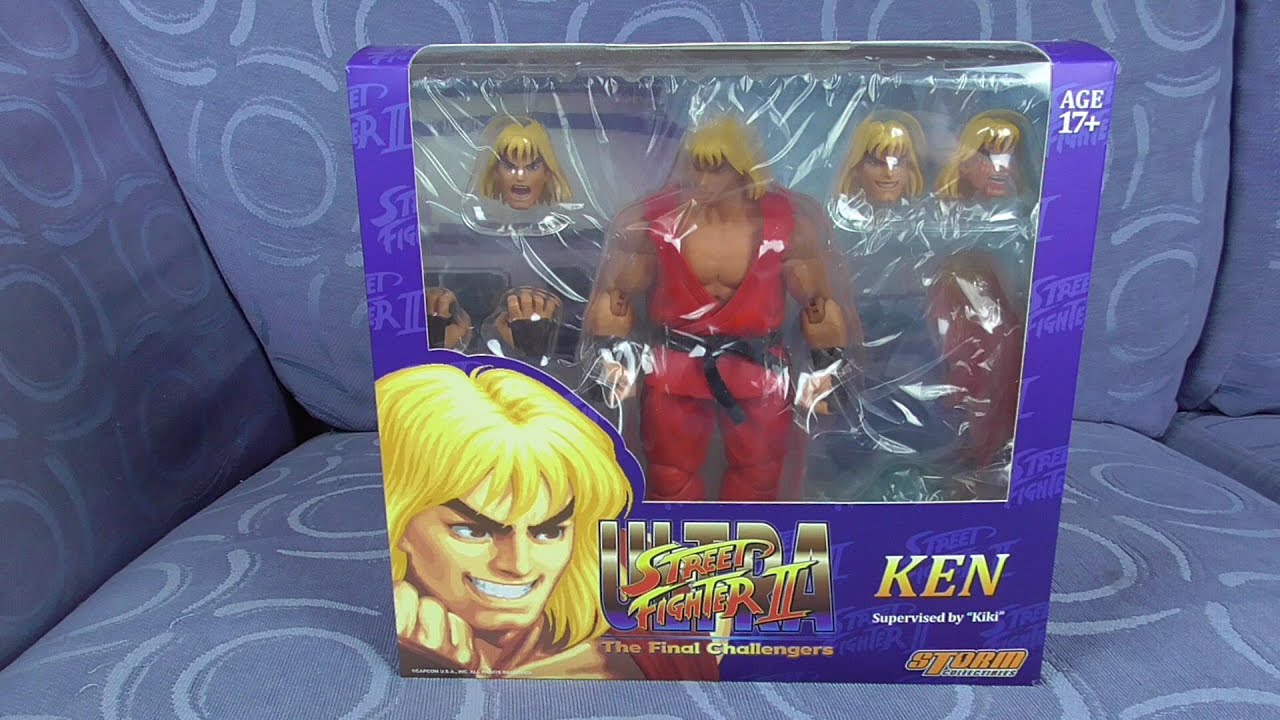 STORM COLLECTIBLES Street Fighter Ken Figure - YouTube