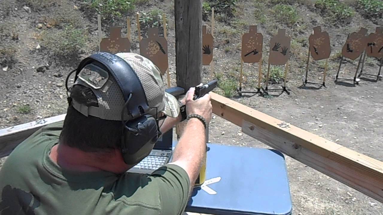 Shooting An IDPA Stage - YouTube