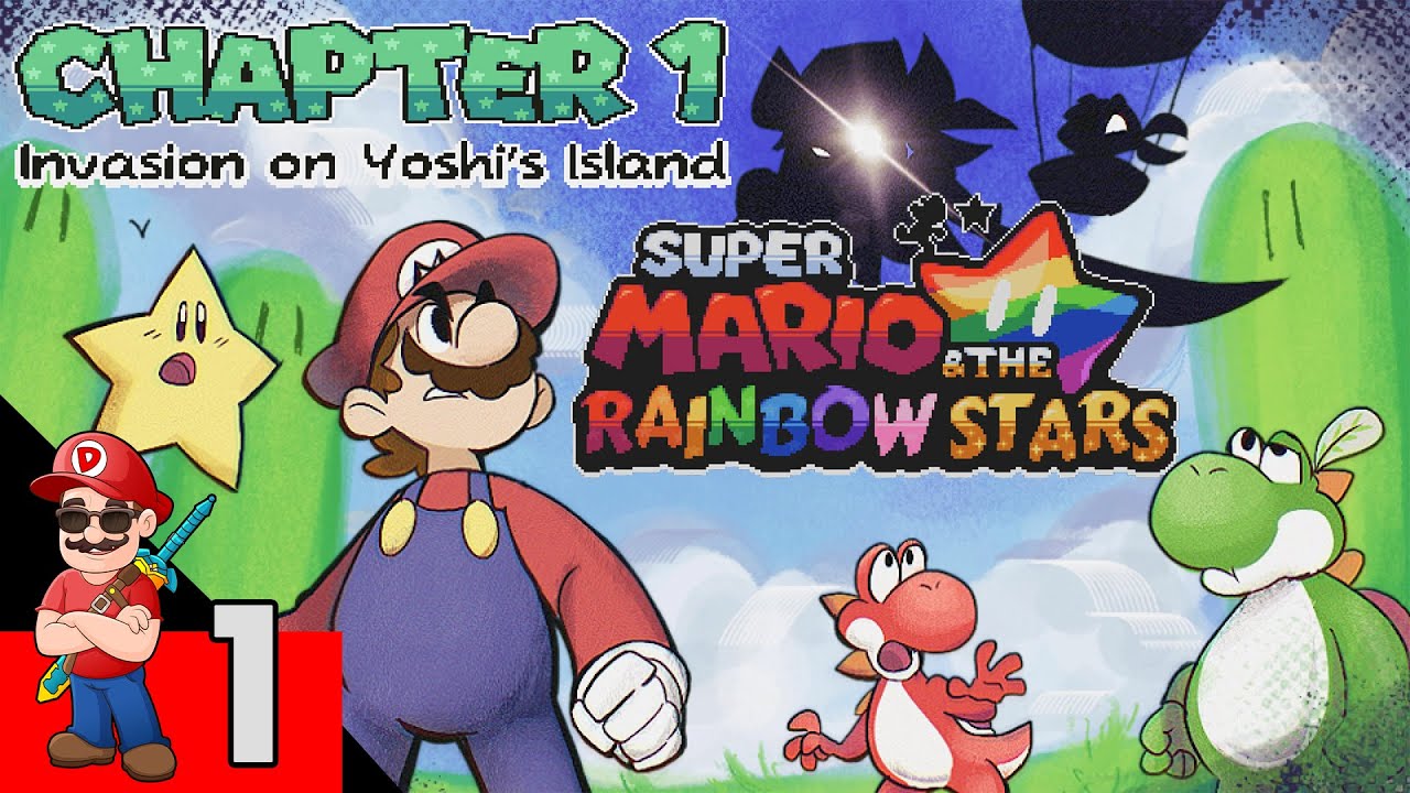 Super Mario and The Rainbow Stars - Intro and Chapter 1 Start! - YouTube