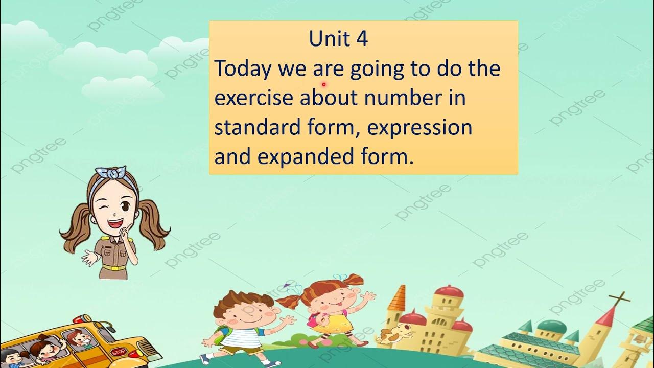 Write each number in standard form - YouTube
