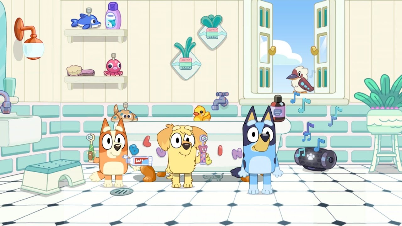 Bluey: Teeth Brushing at Night - YouTube