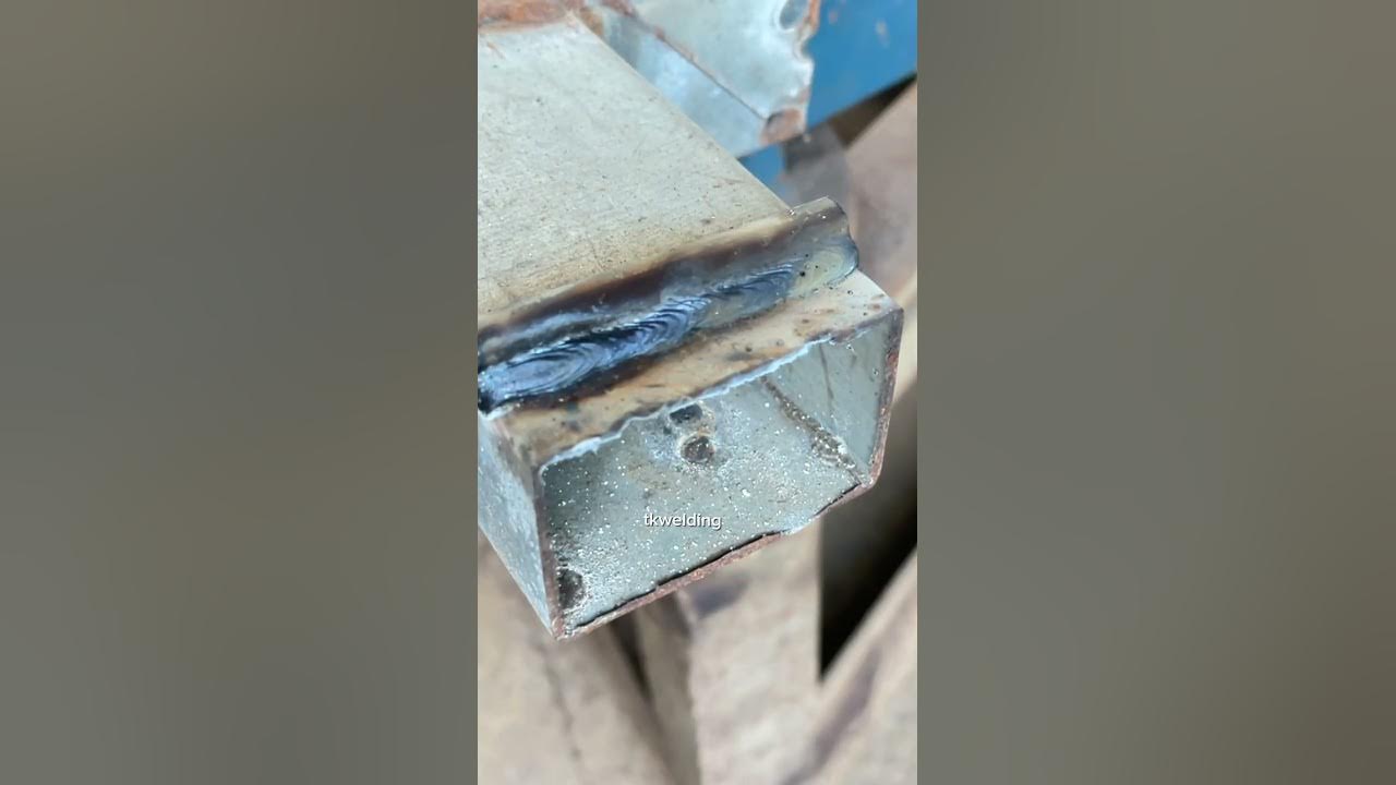 welding for beginners | thin square pipe welding - YouTube