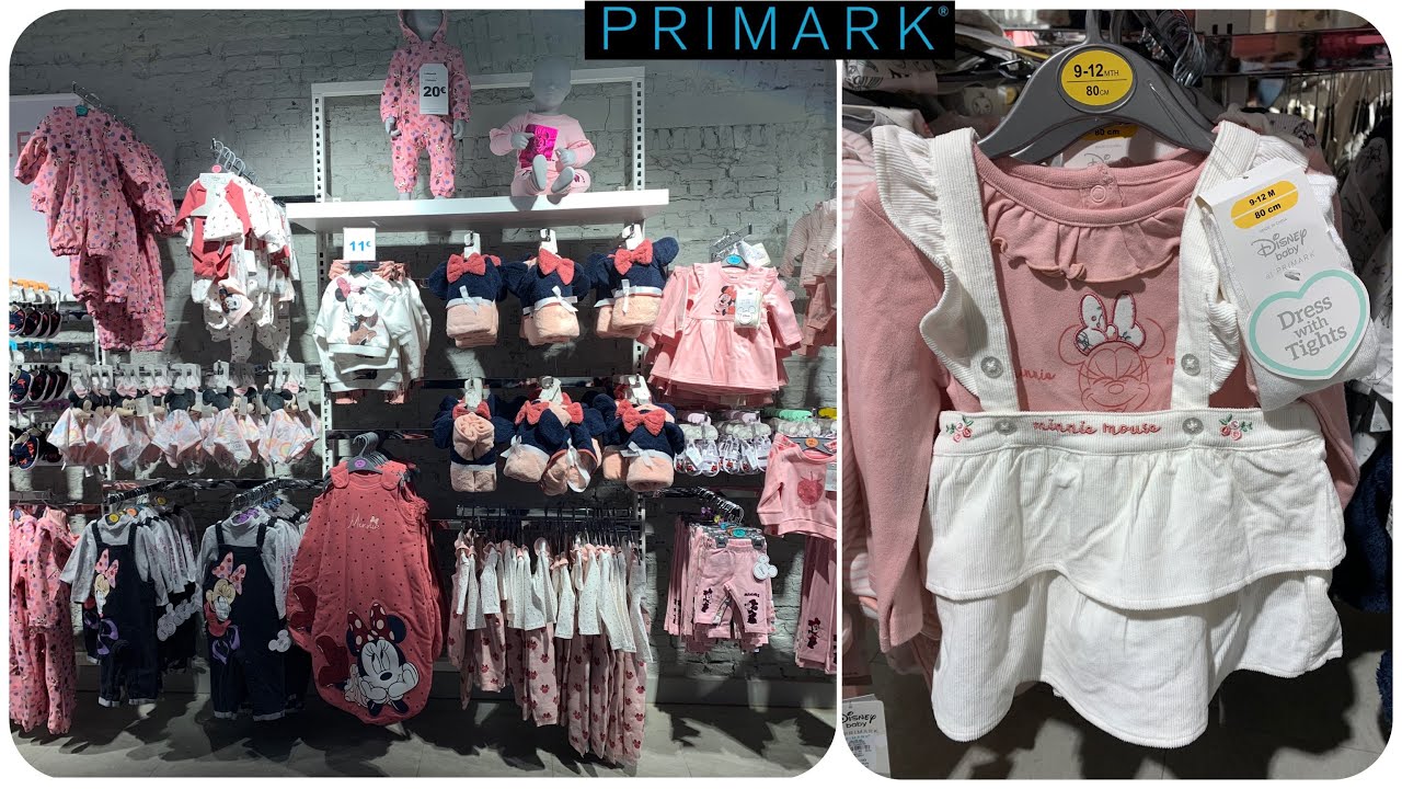 Primark newborn baby girls clothes new collection- November 2021 - YouTube