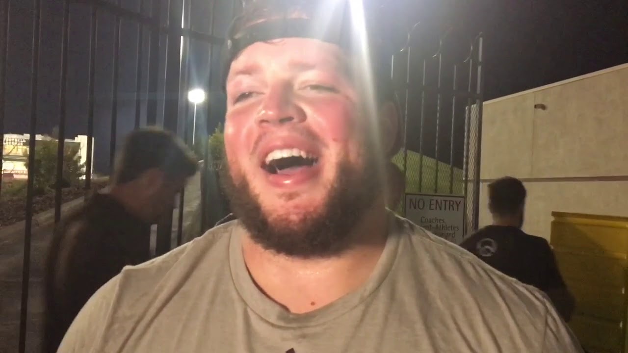 Wyoming’s Kaden Jackson discusses run game’s success in NMSU win - YouTube