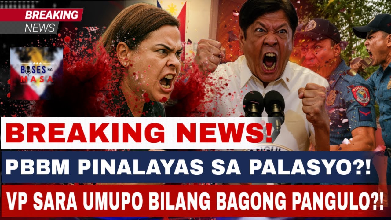 BREAKING NEWS! PBBM PINALAYAS SA PALASYO?! VP SARA DUTERTE UMUPO BILANG ...