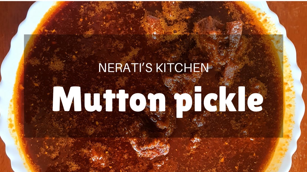 Mutton pickle | Andhra special mutton pickle | mutton pachadi | gosht ...
