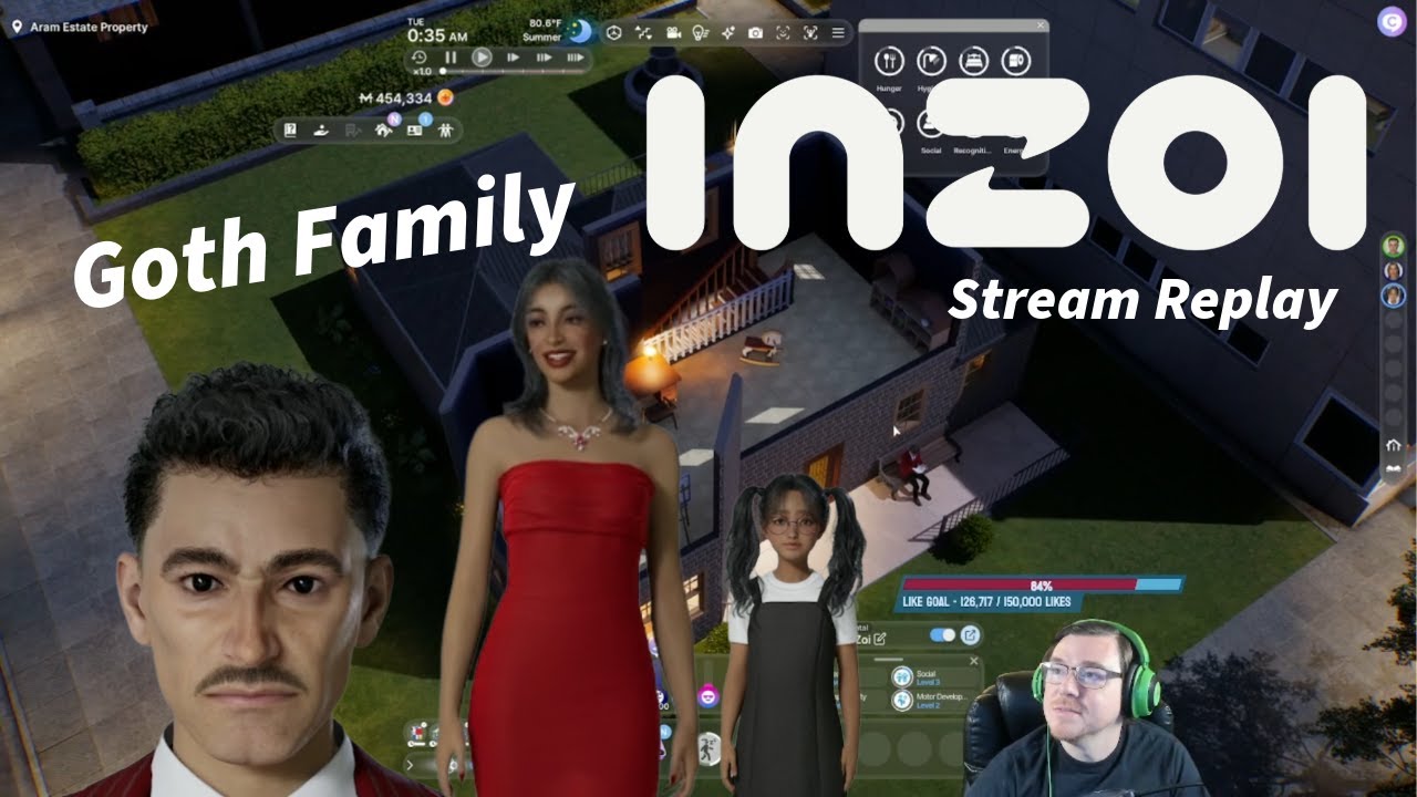 Stream VOD: Inzoi Goth Family Legacy - YouTube