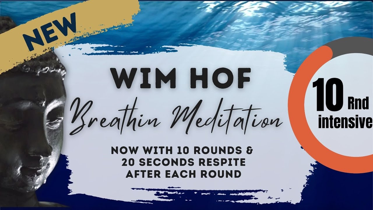 Wim Hof breathing intensively now with 10 rounds | new respites ...