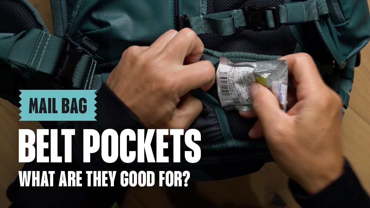 Mail Bag - Belt Pockets Explained - YouTube