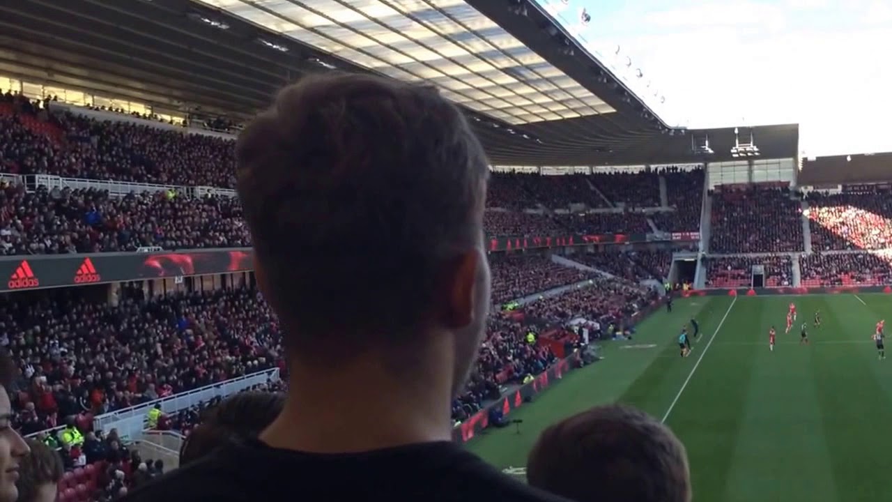 Middlesbrough vs Sunderland 5/11/17 - "So f*ck off Adam Johnson" - YouTube