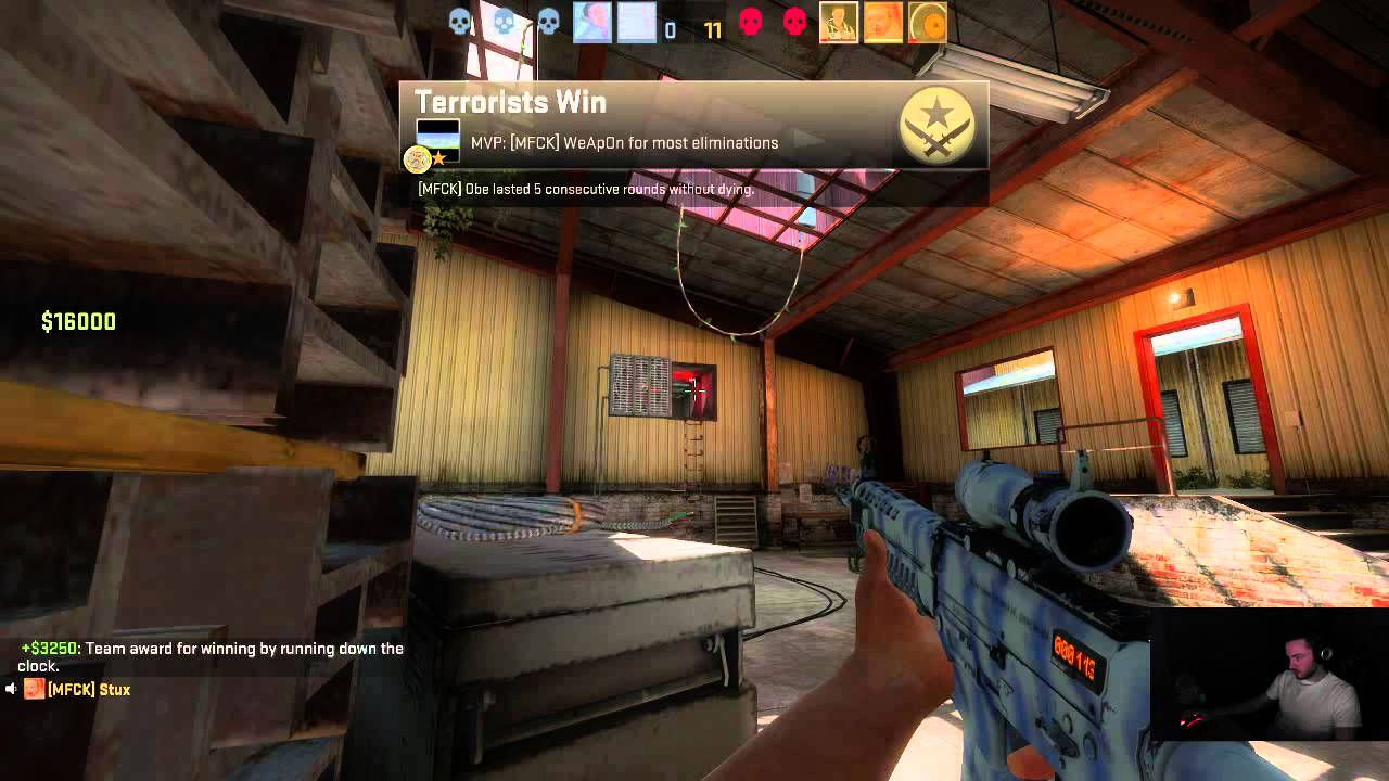 CS:Go - Classic Competitive: Siege [Match 1] - CRAZY 16th Round - YouTube