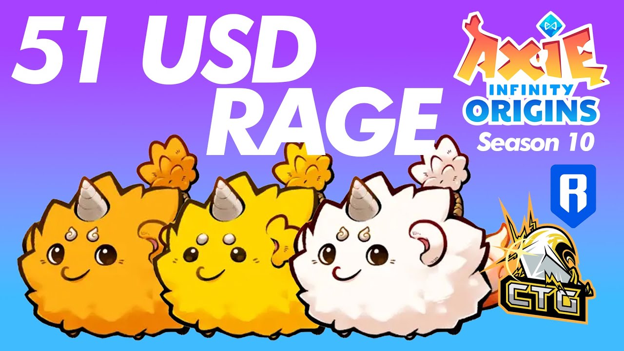 51 DOLLARS STARTER PACK | SEASON 10 | RARE ERA | ORIGINS LB | AXIE ...