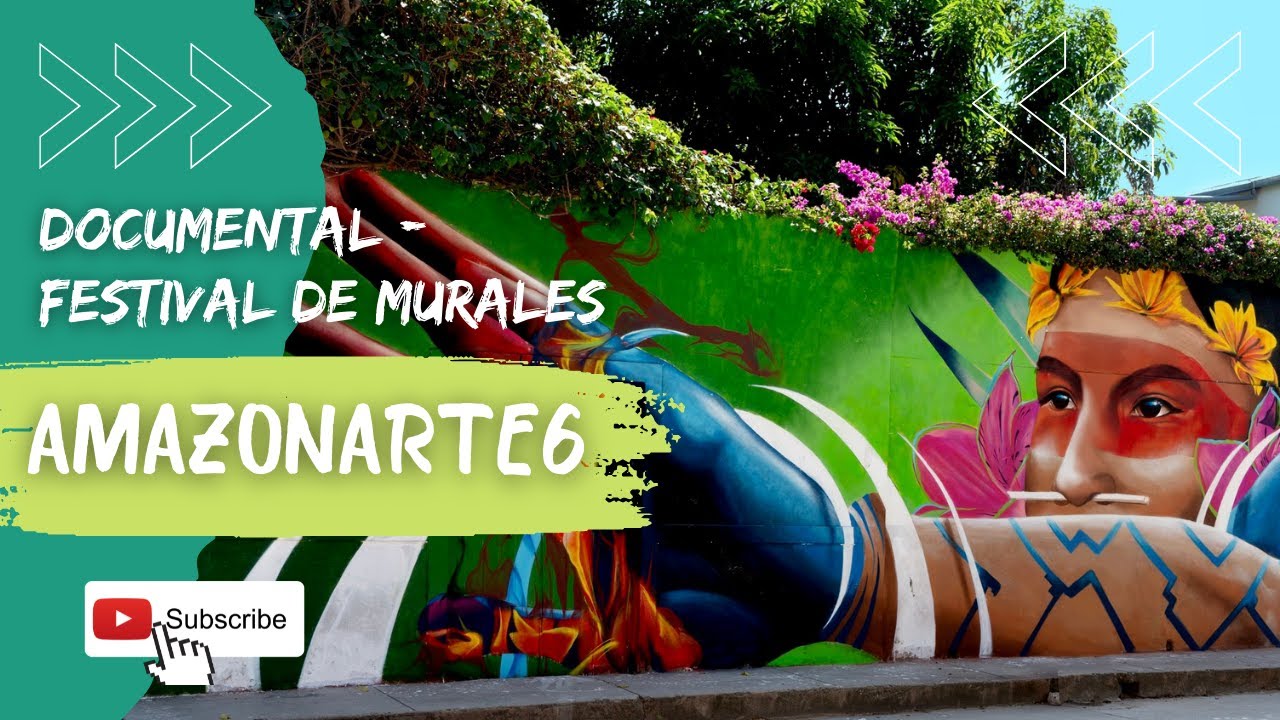MURALES EN LA AMAZONÍA - PERÚ, JUANJUI - AMAZONARTE 6 - YouTube