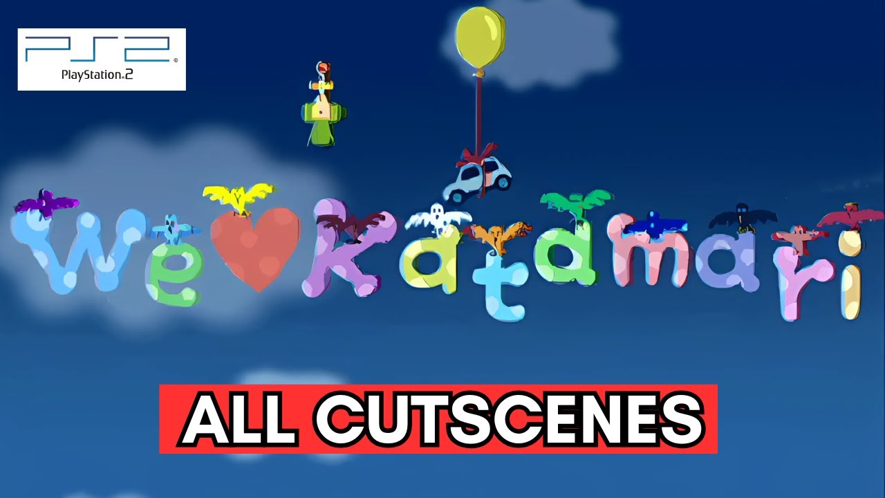 We Love Katamari (PS2) All Cutscenes - YouTube