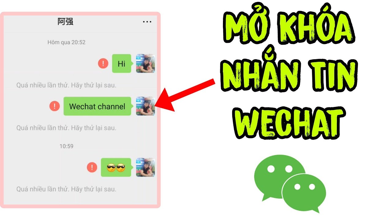 Dịch Vụ Mở Khóa WeChat, Mở Chặn WeChat Bị Khóa Nhắn Tin. Kích Hoạt WeChat Bị Lỗi ! - YouTube