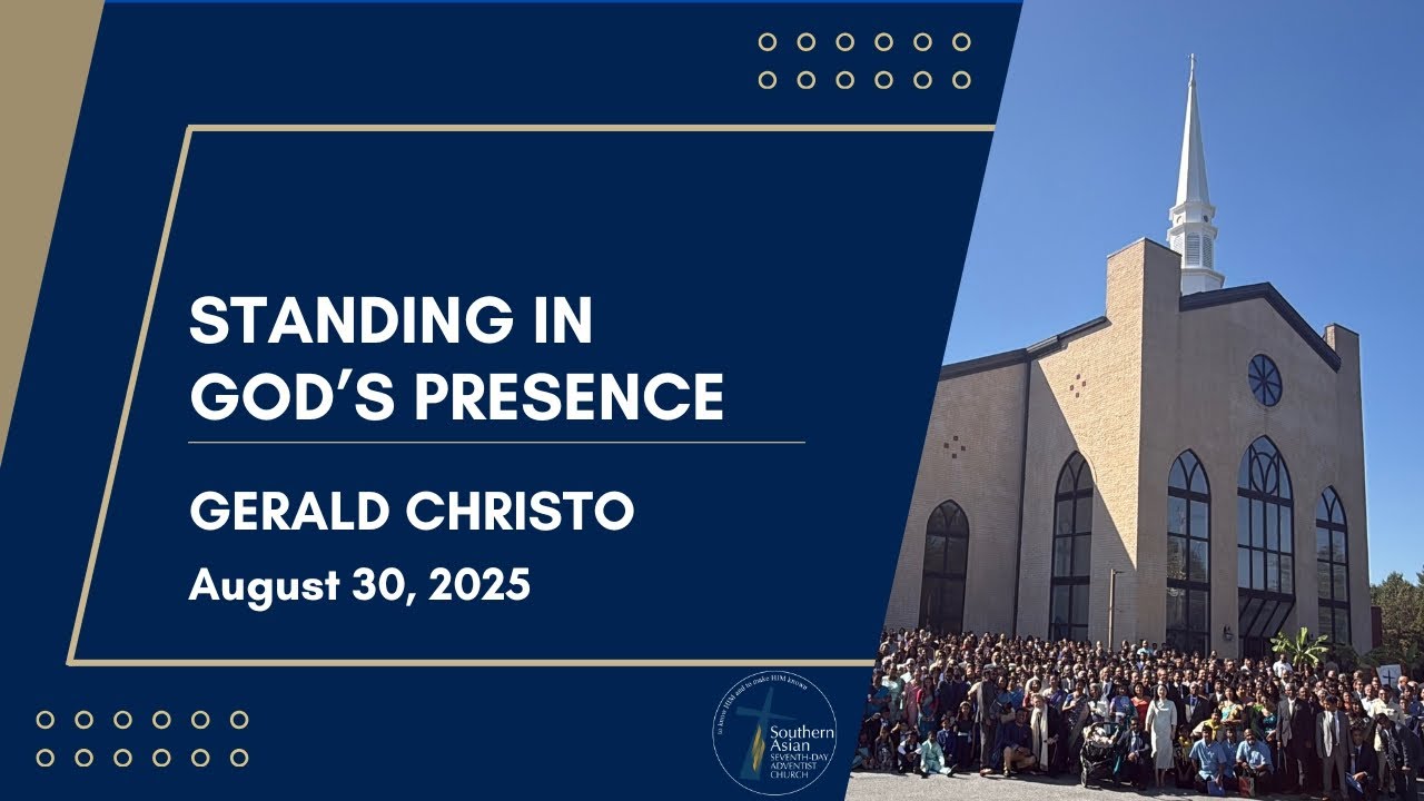 AUGUST 30, 2025 - STANDING IN GOD'S PRESENCE - GERALD CHRISTO - YouTube